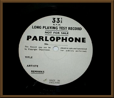 THE SOURCE - Test Pressings - With The Beatles