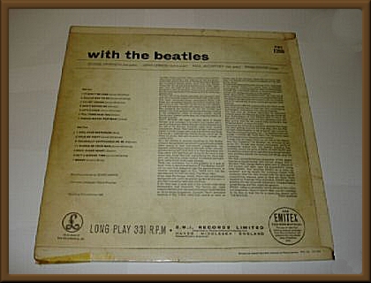 THE SOURCE - Test Pressings - With The Beatles