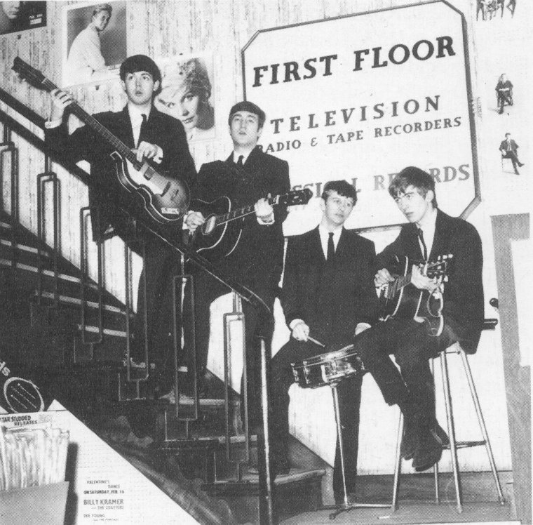 THE SOURCE - The Savage Young Beatles - 24 January 1963 NEMS Record Store